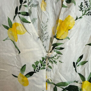 torrid | Tops | Womens Torrid Harper Lemon Print Blouse Plus Size 4x ...